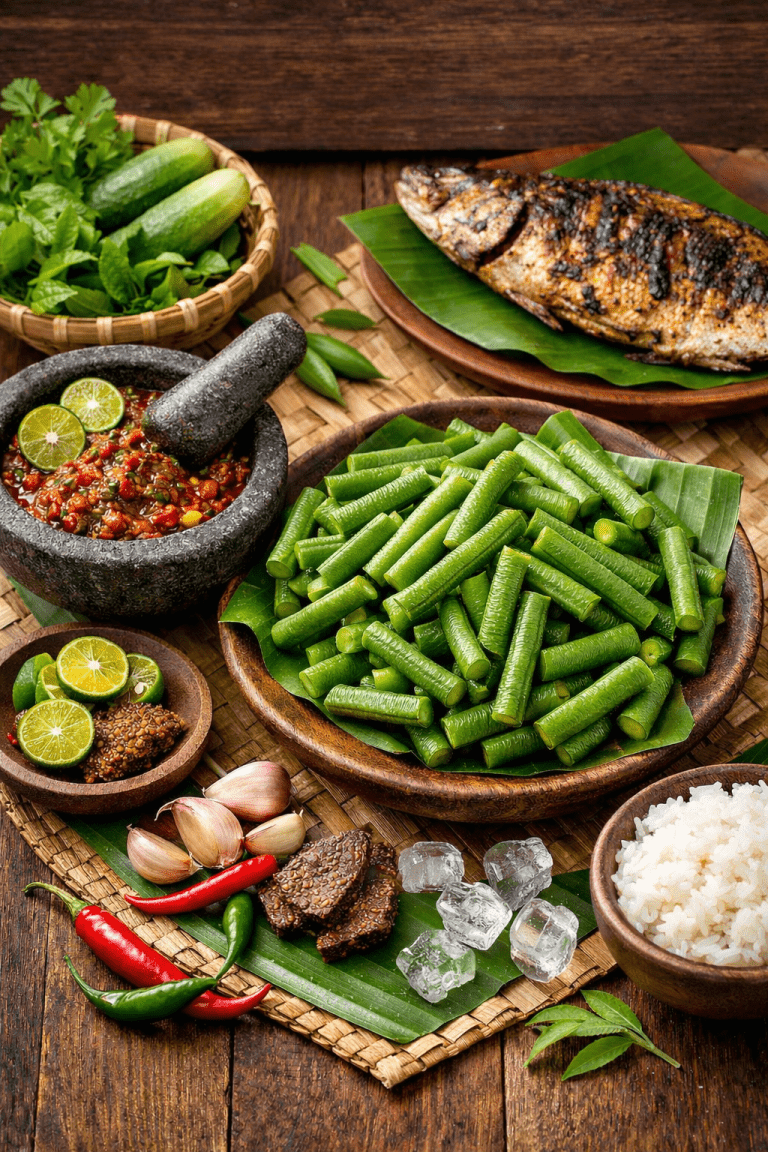 Resepi Ulam Kacang Panjang Tradisional (Mudah & Sihat) - Dapur Ayu